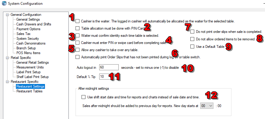 ROBOTILL System Configuration